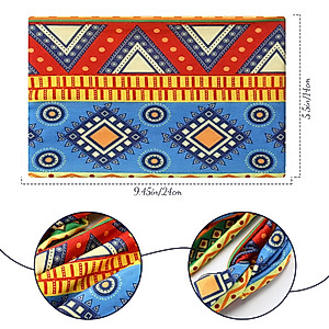 XunYee 12 Pcs Boho Yoga Twisted Knot Headbands - Assorted Wide Elastic Bandeau Hair Accessories for Women, Girls, Running, Sports