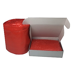 uBoxes, Red Bubble Small 3/16" Wrap x 12" Wide (120-Feet)