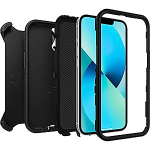 OtterBox DEFENDER SERIES SCREENLESS Case Case for iPhone 13 (ONLY) - BLACK