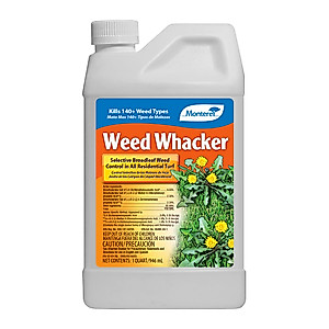 Monterey LG5285 Whacker Herbicide Concentrate, Broadleaf Weed Killer for Lawns, 32 oz