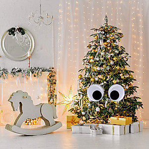 Sntieecr 8 Pack 5.1 Inch(13 cm) Large Giant Wiggle Eyes with Self Adhesive for DIY Crafts and Decorations