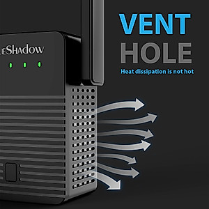 2022 New WiFi Extender Coverage up to 1000 Sq. Ft and 20 Devices with AC 1200 Dual Band WiFi Repeater Range Extender 2 high Gain Antenna (Up to 1200Mbps Speed) with Led Indication & Wall Plug