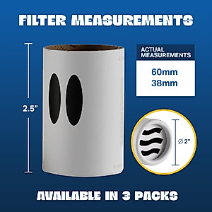 Smoke Fiends Portable & Eco-Friendly Personal Air Filter | Discreet HEPA & Carbon Filtration | Biodegradable & Up to 300+ Uses | Keychain Design for On-the-Go Freshness (Trixx)