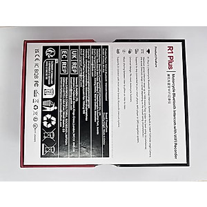 FreedConn Motorcycle Helmet Headset with Camera R1plus Bluetooth Intercom 1000M 6 Riders Waterproof Wireless FM Radio Communication Systems for Most Helmets