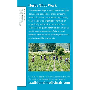 Traditional Medicinals Organic Weightless Cranberry Herbal Tea, Relieves Temporary Water Weight Gain, (Pack of 1) - 16 Tea Bags