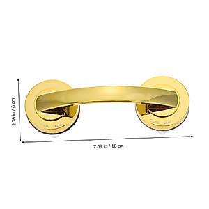 Mobestech 1pc Suction Grab Bar Bath Grab Bar Kitchen Cabinet Handles Hand Rest Assist Bath Handles Suction Bathtub Grab Bars Balance Assist Senior Assist Refrigerator Door Armrest Knob Elder