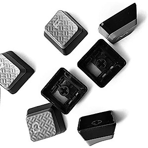 Boyuan Cherry MX Key Switch FPS Backlit Key Caps for Corsair Gaming Keyboards !(Gray)