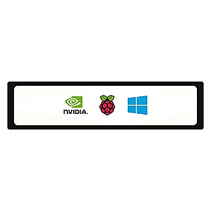 Iiunius 11.9inch Capacitive Touch Screen LCD, 320×1480, HDMI, IPS, Toughened Glass Cover, Fits Raspberry Pi,Jetson Nano,PC,Windows 10/8.1/8 / 7