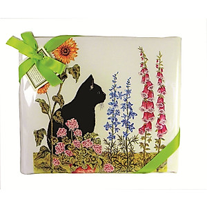 Alice's Cottage AC3414 Black Cat Flour Sack Towel (Set of 2)