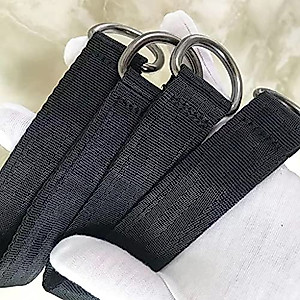 HYXXYY Hammock Straps for Tree, 2pcak Swing Straps Hanging Kit Short Hanging Straps Heavy Duty Tree Strap with Safety Lock Carabiner 440lbs Capacity Used for Exercise Pulley Hammocks Swing Chair