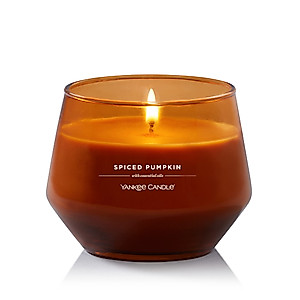 Yankee Candle Studio Medium Candle, Spiced Pumpkin, 10 oz, Home Décor (Pack of 2)
