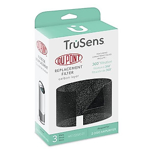 TruSens DuPont Replacement Carbon for Medium Z-2000 Standard HEPA Filter | 3 Pack