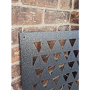 Triangle1US - Privacy Screen Metal Garden Fence Decor Art