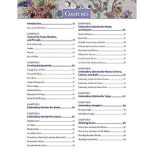 Foolproof Flower Embroidery: 80 Stitches & 400 Combinations in a Variety of Fibers; Add Texture, Color & Sparkle to Your Organic Garden