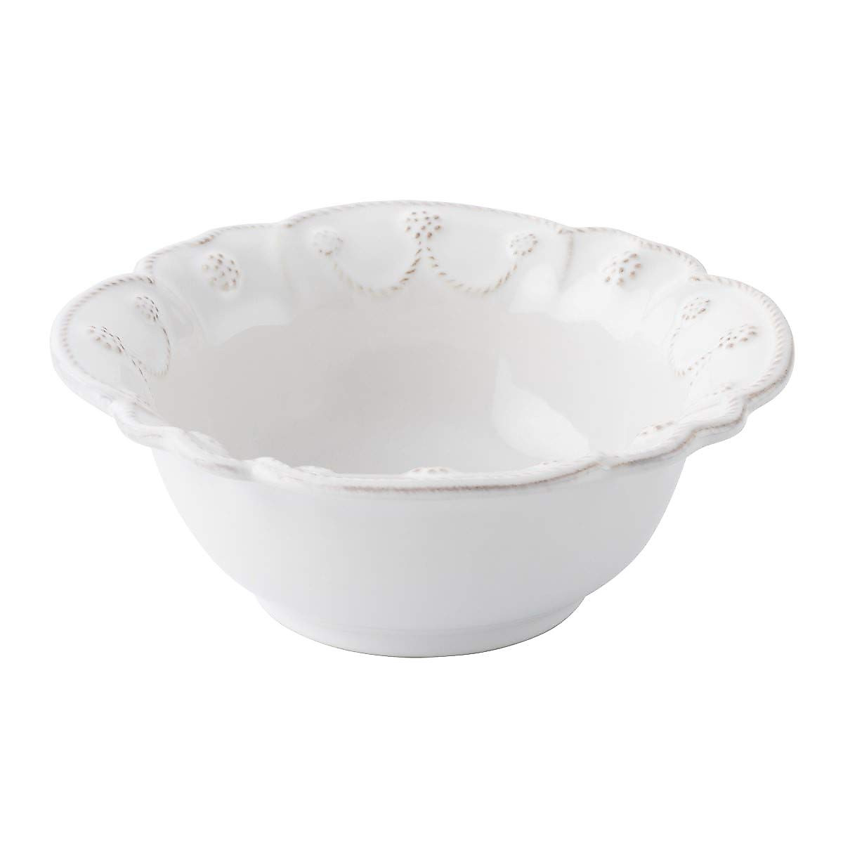 Juliska Jardins du Monde Whitewash Cereal/Ice Cream Bowl