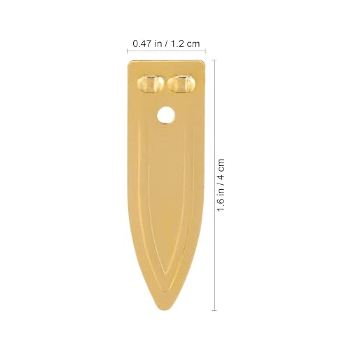 Garneck 30pcs Copper and Zinc Electrode Strips Anode Zinc Plates for Electroplating Jewelry Plating Science Experiments Fruit Battery Supplies