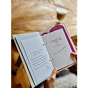 SIMPLY RSB Greeting Card Organizer Kit, Premium Vegan Leather, Transform Your Greeting Cards into a Forever Greeting Card Binder, Greeting Card Book, Greeting Card Holder and Greeting Card Keeper (Special Memories, With Hole Punch)