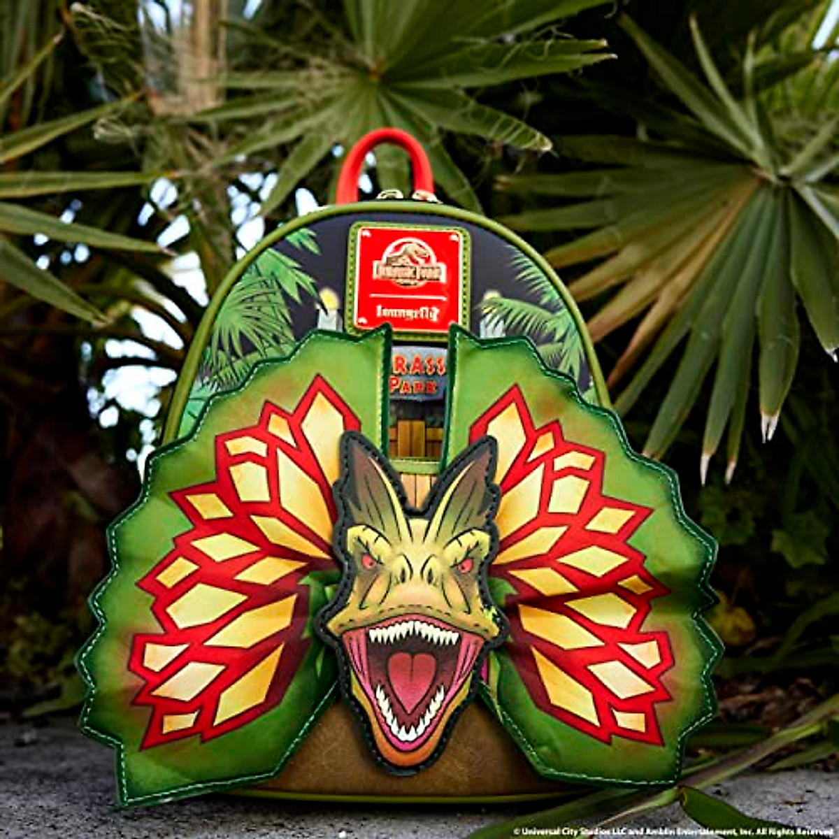 Loungefly Jurassic Park 30th Anniversary Mini-Backpack, Amazon Exclusive