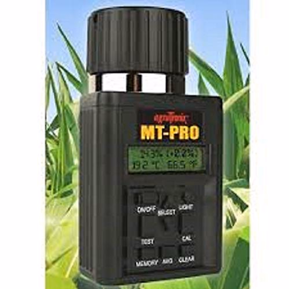 Agratronix MT-Pro Portable Moisture Tester for Grain with Digital Meter Readout, Grain Tester with Carry Case