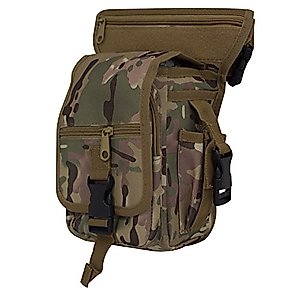 SAS Outdoor Tactical Hiking Camping Hip Pouch Bag (CP Camo)