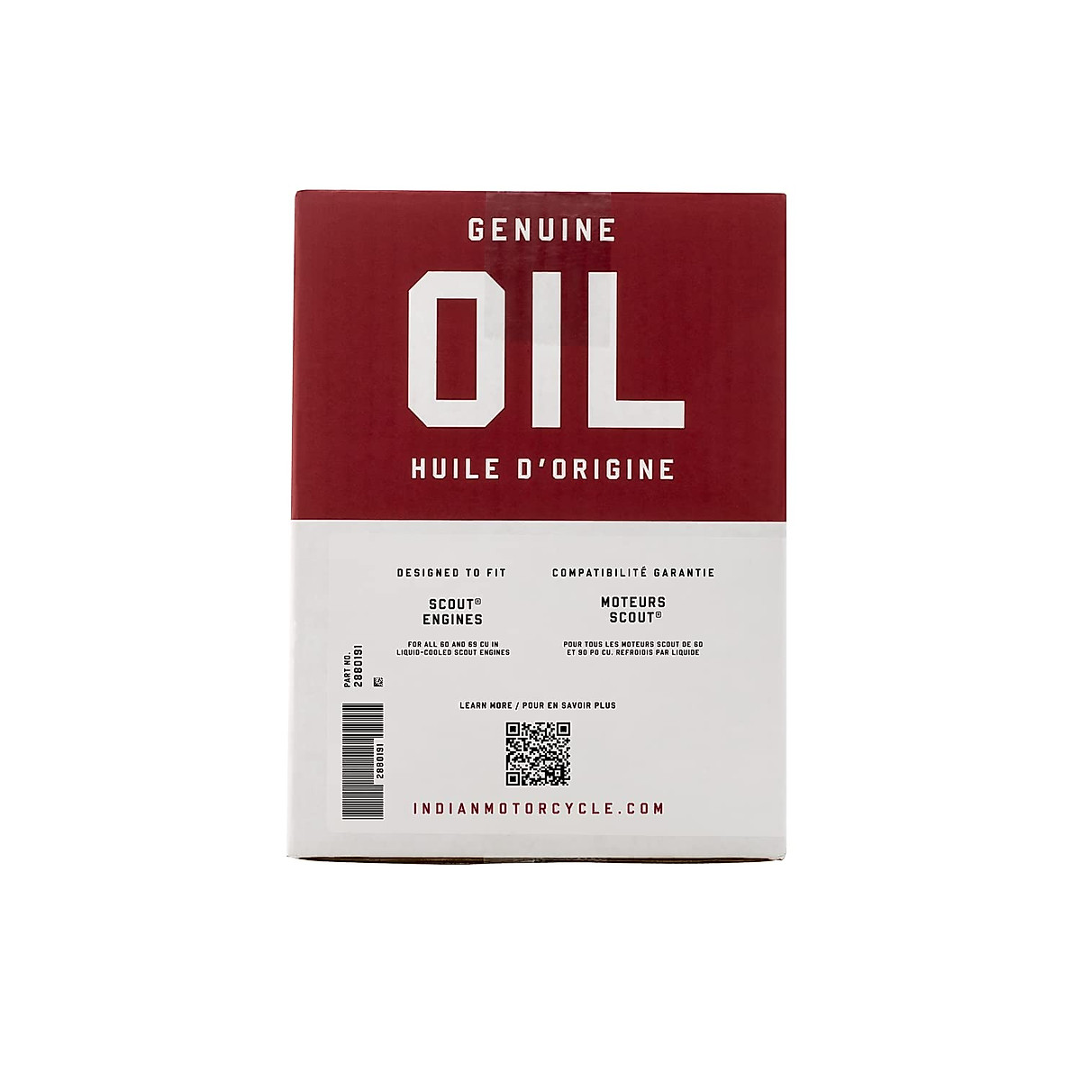 Indian Motorcycle Oil Change Kit - Full Synthetic 15W-60