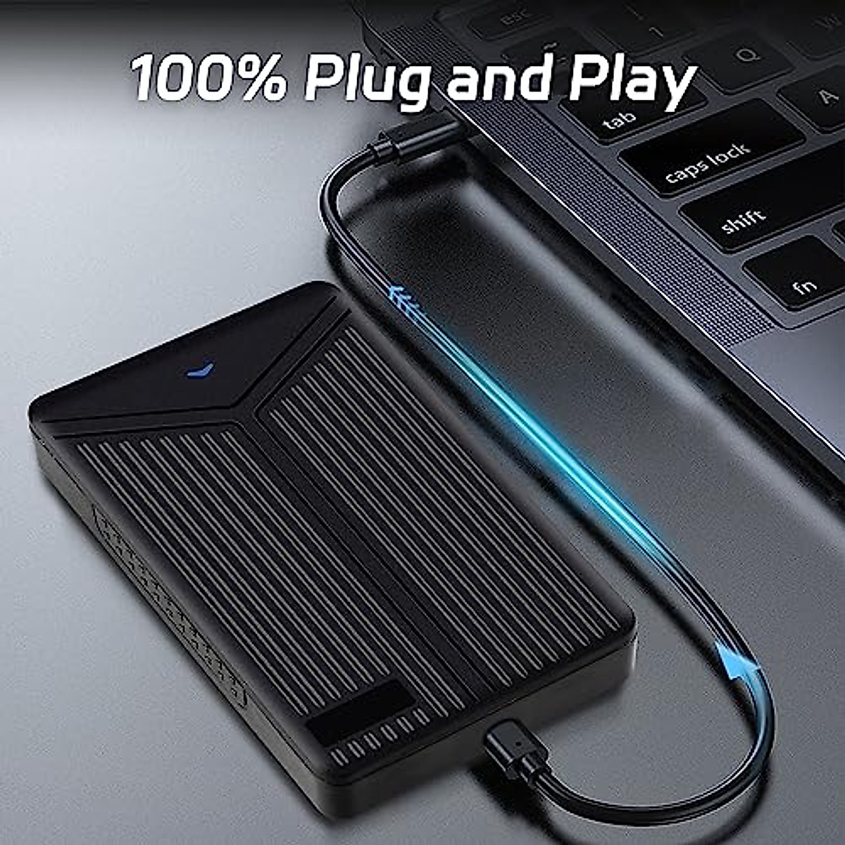 Retro Game Console 5TB HDD with built in 63,139 Games, Emulator Console Game Drive Preloaded with Playnite, Launchbox, Retrobat 3 Game System, Video Game Console Hard Drive Plug and Play