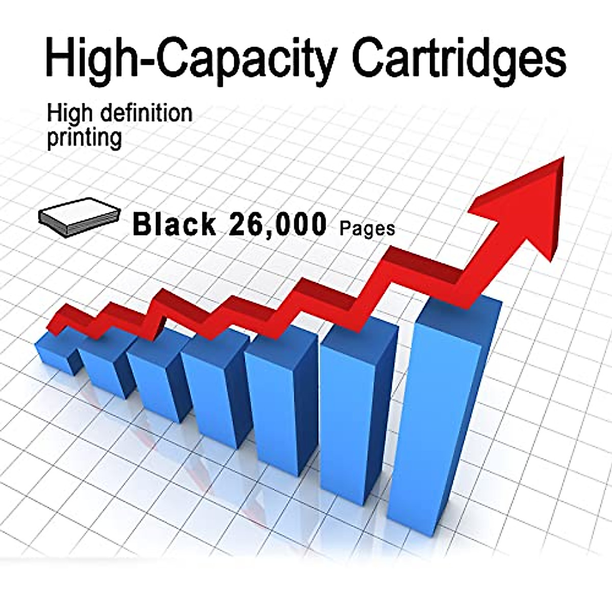 Compatible Drum Unit Replacement for Brother DR520 DR-520 HL-5240 5270DN 5280DW 5350DN 5370DW MFC-8370 8460N 8470DN 8480DN 8660DN 8670DN 8680DN 8690DN DCP-8060 8065DN 8085DN Drum (Black,1-Pack)