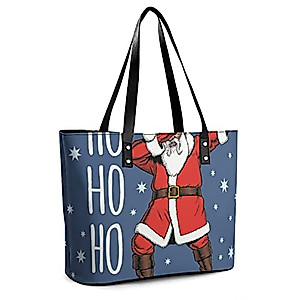 Womens Handbag Christmas Leather Tote Bag Top Handle Satchel Bags For Lady