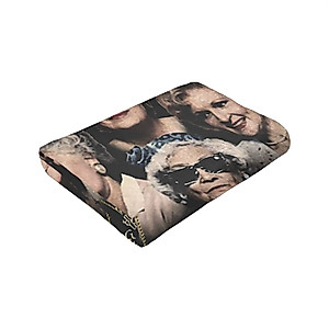 Golden Girls Fleece Throw Blanket for Couch, Soft, Plush, Fluffy, Warm, Microfiber, Lightweight, Cozy – Perfect for Bed, Sofa