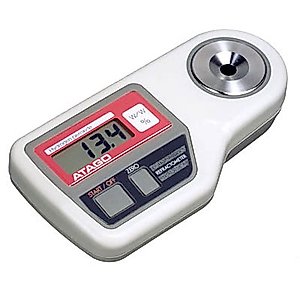 Atago 3478 PR-50HO Palette Series Portable Digital Refractometer, for Water Solution of Hydrogen Peroxide