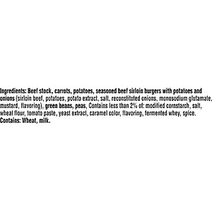 Campbell’s Chunky Soup, Sirloin Burger With Country Vegetable Beef Soup, 16.3 oz Can (Pack of 8)