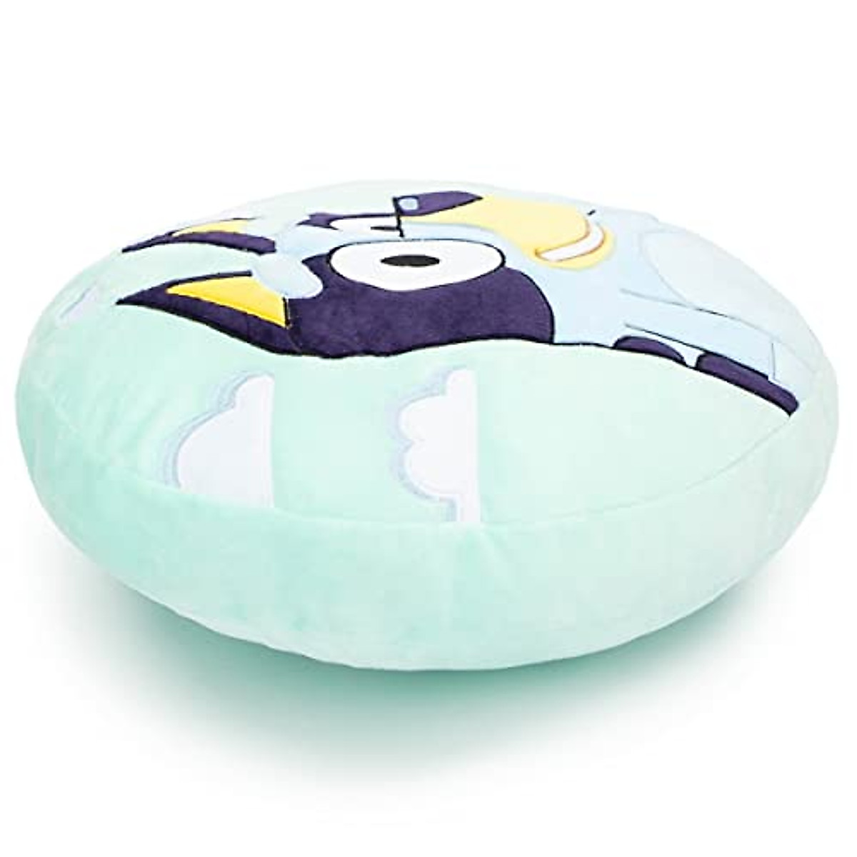 Jay Franco Bluey Shaped Decorative Pillow - Kids Super Soft Throw Plush Pillow - Measures 13 Inches (Official Bluey Product)