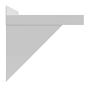 KoolMore NSF Stainless Steel Wall Mount Shelf - Industrial Grade Metal Shelf for Commercial Restaurant Kitchens 12 x 36