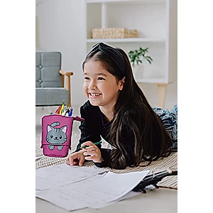 Cute Animal Pencil Case Telescope Telescopic Pencil Box (Cat)