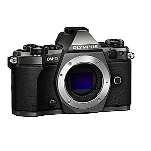 OM SYSTEM OLYMPUS OM-D E-M5 Mark II Limited Edition Digital Camera (Titanium) (Body Only)