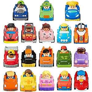 Little People Wheelies Vehicles - 6 Pack