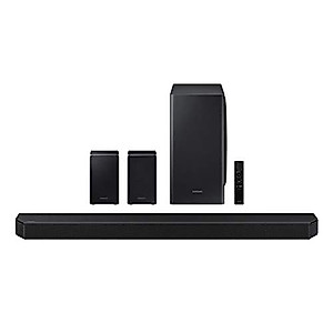 SAMSUNG HW-Q950T 9.1.4ch Soundbar with Dolby Atmos/ DTS:X and Alexa Built-in (2020), Black