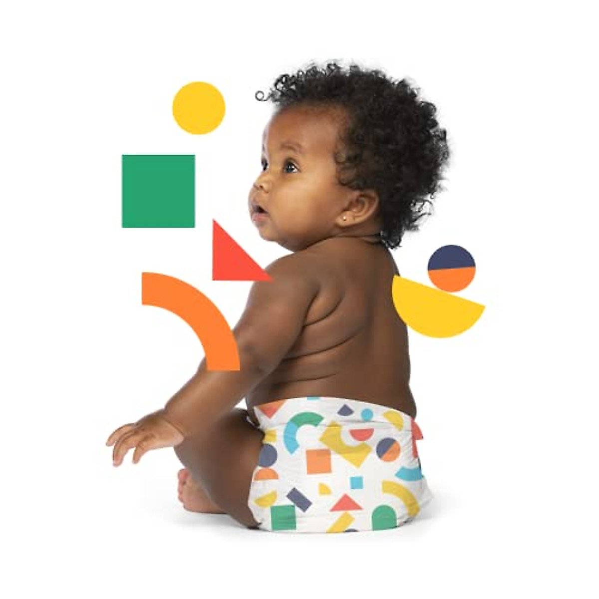 Hello Bello Premium Baby Diapers Size 6 I 68 Count of Disposable, Extra-Absorbent, Hypoallergenic, and Eco-Friendly Baby Diapers with Snug and Comfort Fit I Building Blocks
