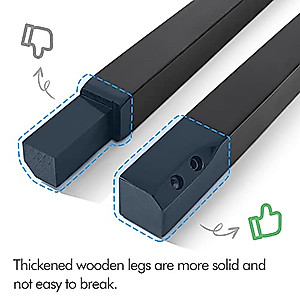 Yaheetech Tufted Dining Chairs Faux Leather Dining Room Chair for Kitchen Living Room Bedroom Lounge w/Rubber Wood Legs, Set of 4 (Brown)