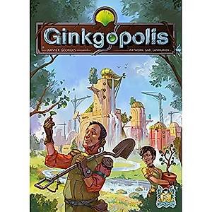 Pearl Games Ginkgopolis Board Game | Competitive Worker Placement Strategy Game for Adults and Kids | Ages 10+ | 1-5 Players | Average Playtime 45 Minutes | Made by Pearl Games