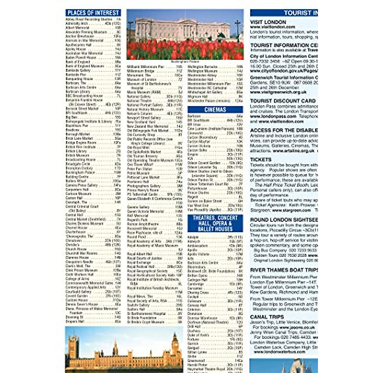 Handy Map of Central London A-Z