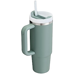 Stanley Quencher H2.0 Tumbler with Straw 30 oz | Flowstate 3-Position Lid | Cup Holder Compatible for Travel | Insulated Stainless Steel Cup | BPA-Free | Shale