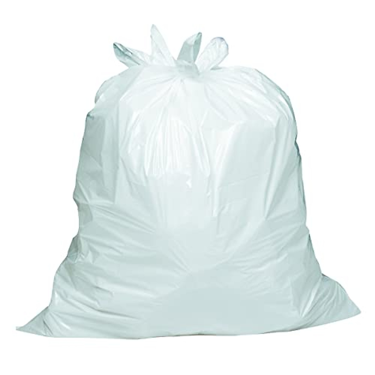 Amazon Basics 8 Gallon Flap Tie Trash Bags, 80 Count Fresh Scent