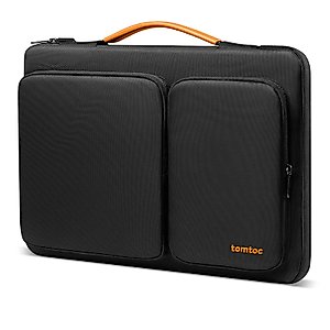 tomtoc 360 Protective Laptop Case for 13-inch New MacBook Air M3/A3113 M2/A2681 M1/A2337 2024-2018, 13 in MacBook Pro M2/A2686 M1/A2338, 13-in Surface Pro 11th AI PC, Water-Resistant Carrying Bag