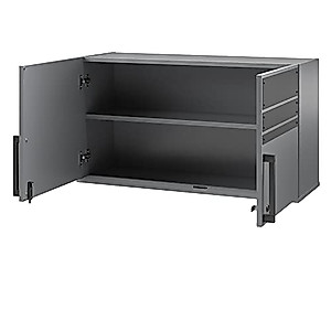 SystemBuild Evolution Shelby 2 Door Garage Wall Cabinet, Graphite