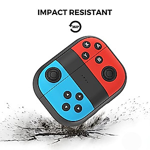 TRONWIN Silicone Airpods Pro 2 Case Protective Covers Skin Gamepad Design for Airpods Pro 2022 [Support Wireless Charging] Compatible with Apple Airpods Pro 2nd Generation