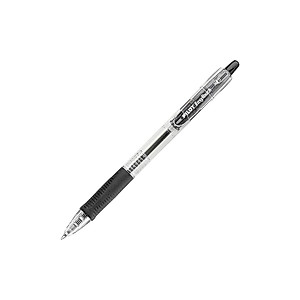 PILOT EasyTouch Refillable & Retractable Ballpoint Pens, Medium Point, Black Ink, 12-Pack (32220)
