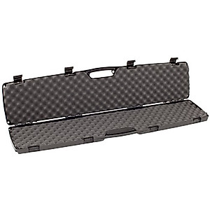 Plano Gun Guard SE Series 48-Inch Single Rifle Case, Black, Lockable Padlock Tabs for Travel, Gun Cases for Rifles and Gun Accessories