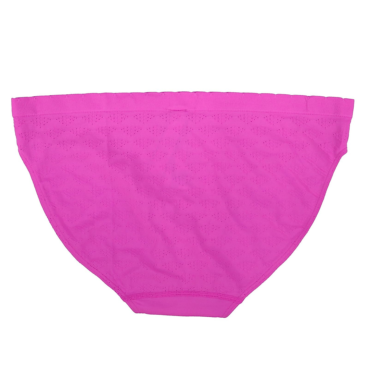 Victoria's Secret Panties Textured Bikini (Bright Pink, XL)