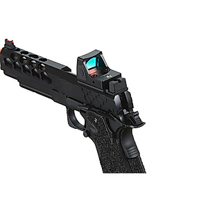 Lancer Tactical STRYK Hi-Capa 5.1 Gas Blowback Airsoft Pistol with Red Dot Reflex Sight